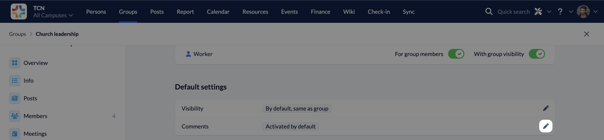 How to configure posts for my groups? – ChurchTools Academy